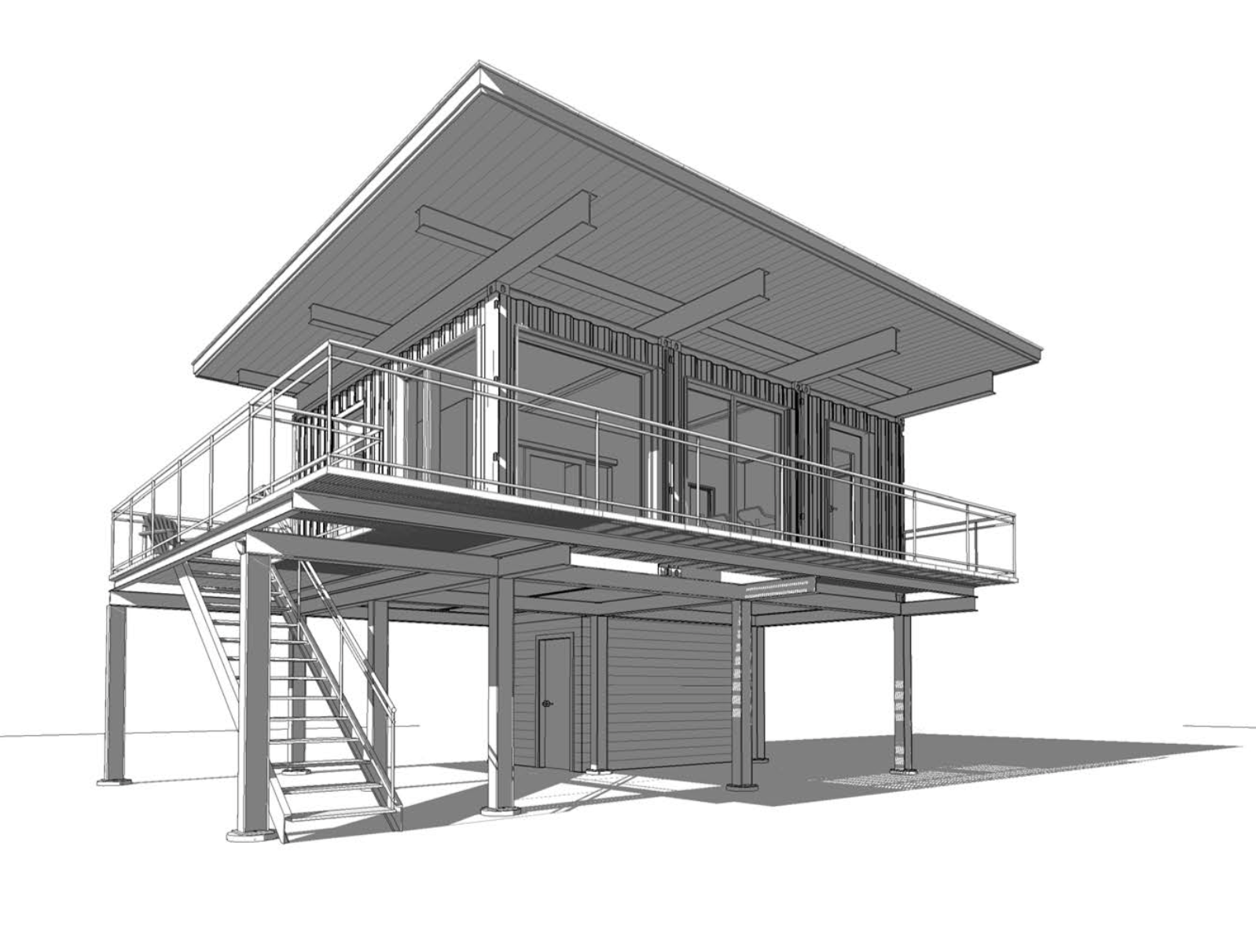 Modular Shipping Container Buildings.