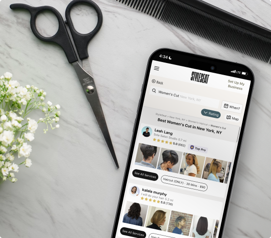 Salon Booking Software for Hairstylists | StyleSeat