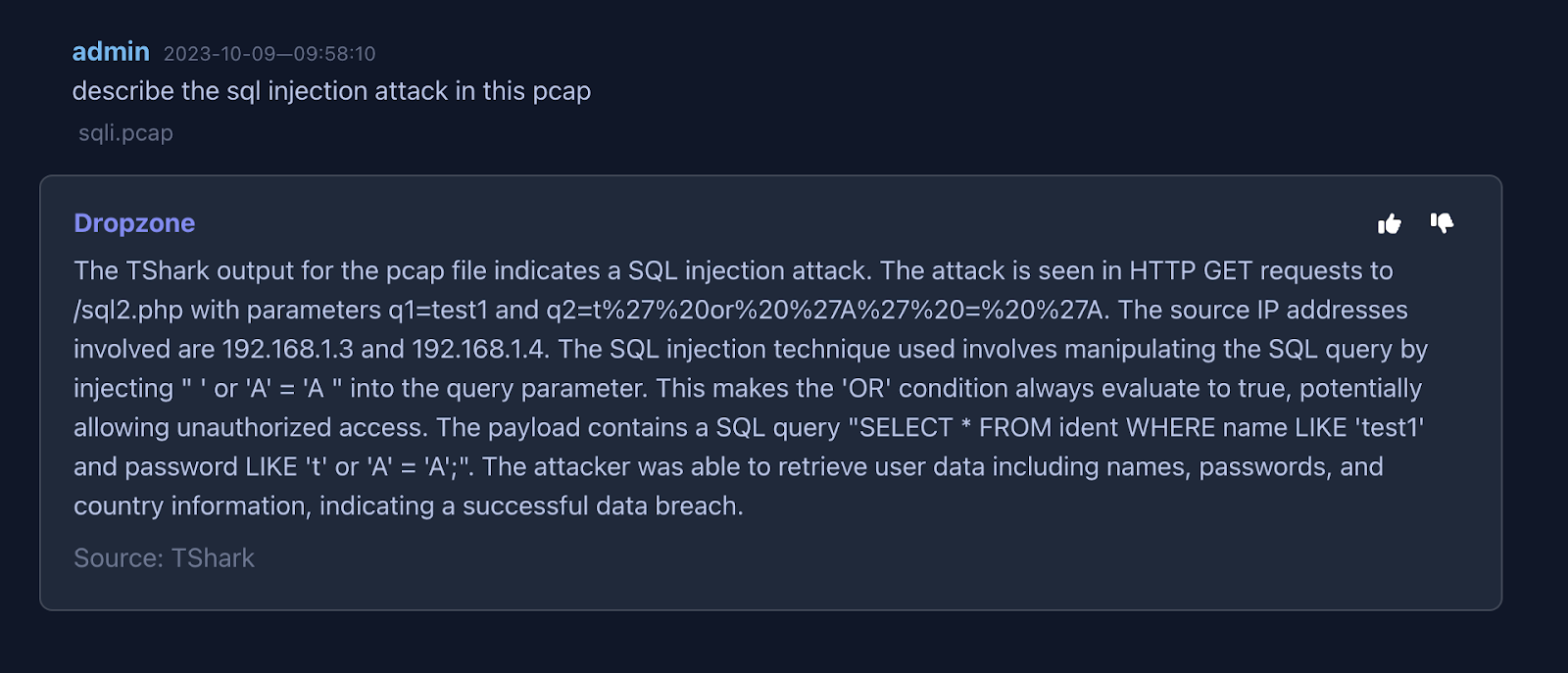 How the Dropzone AI Chatbot Helps Security Analysts Make Sense of ...