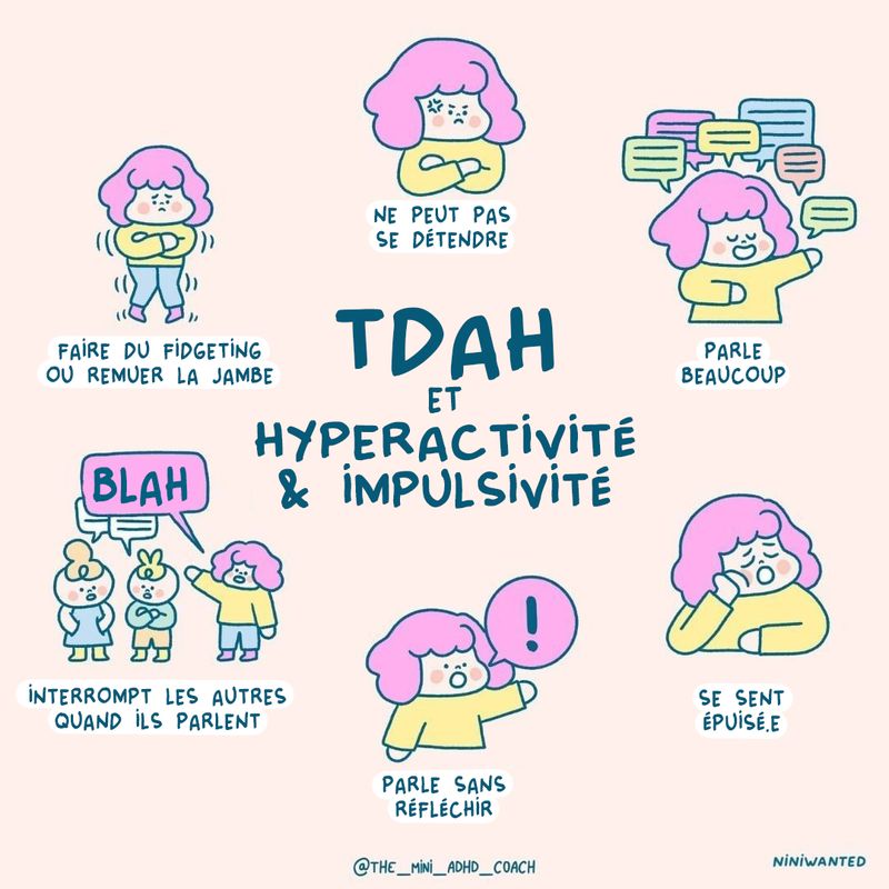 Hyperactif & Impulsif TDAH : Tout ce que Vous Devez Savoir