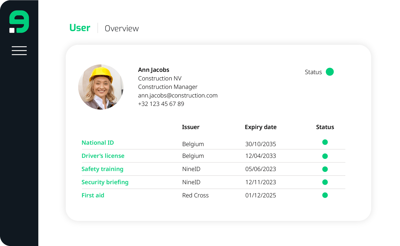NineID® | Access Control & Contractor Management