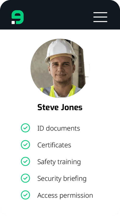 NineID® | Access Control & Contractor Management