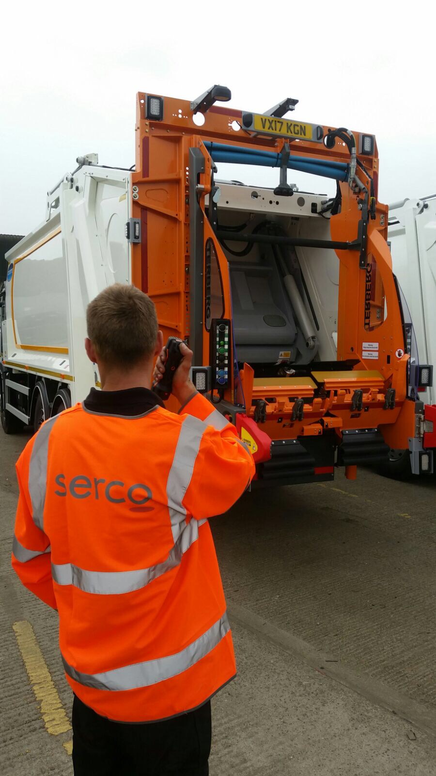 Serco Tackles Reversing Safety