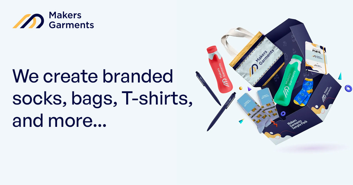 Luxuriously Comfortable Custom Branded Socks | Makers Garments