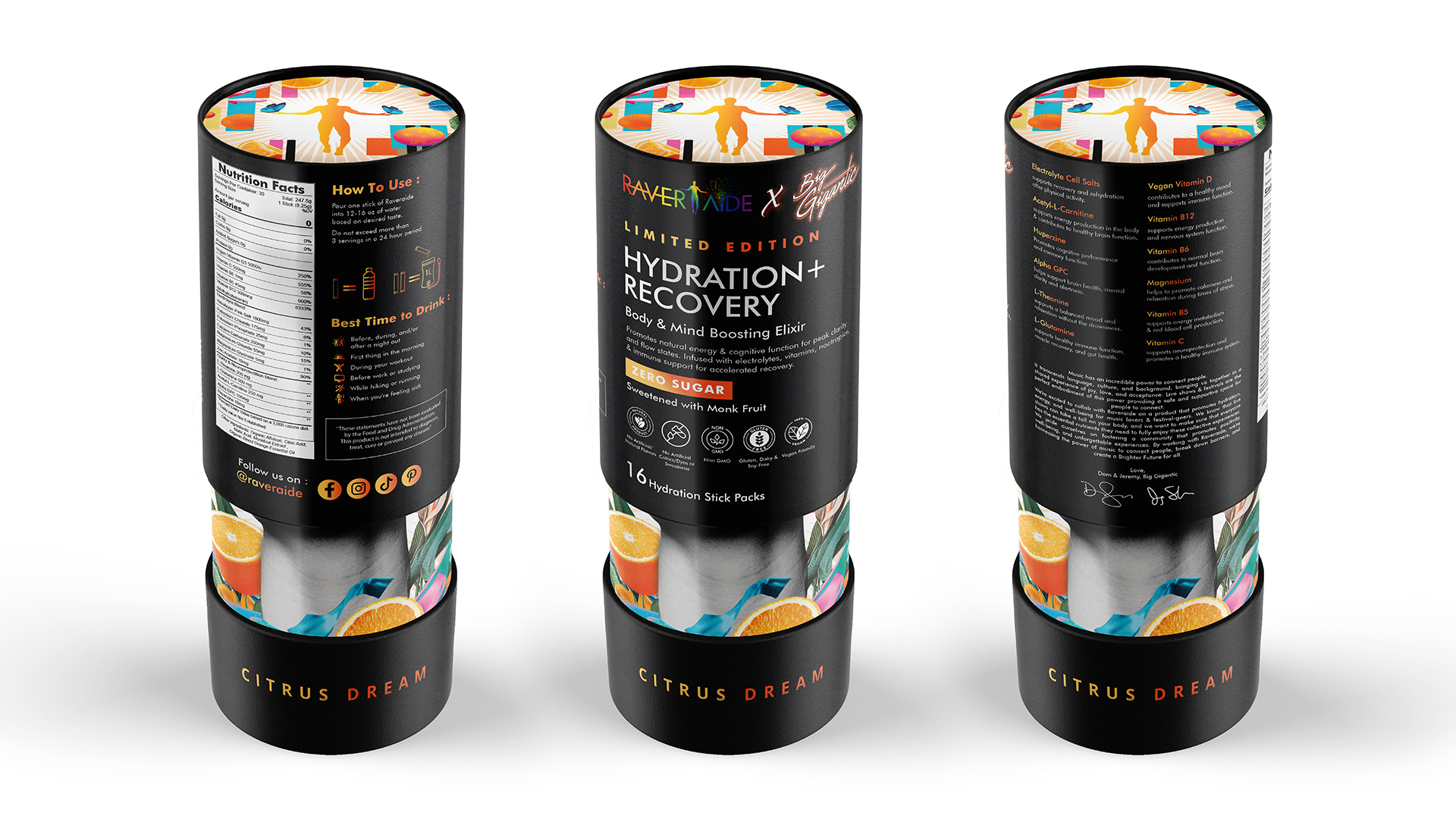 Raveraide - UX/UI Design by Cull Brands