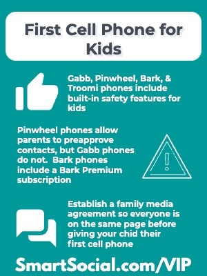 First Cell Phones for Kids | SmartSocial.com