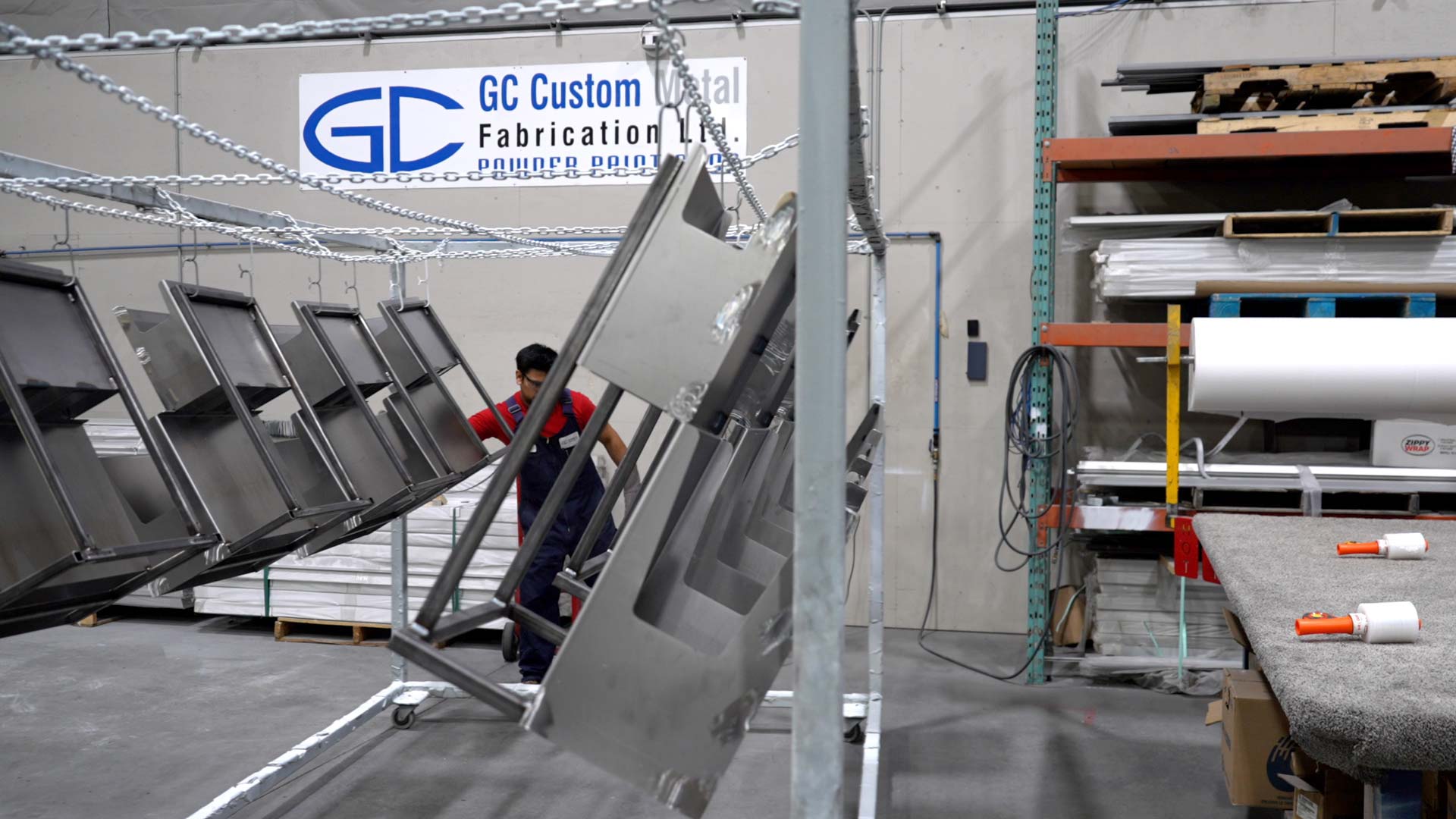 Efficient Powder Coating Service | GC Custom Metal Fabrication Ltd