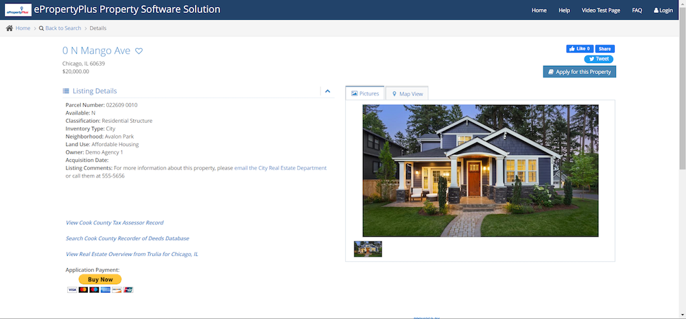 Public Site | eProperty