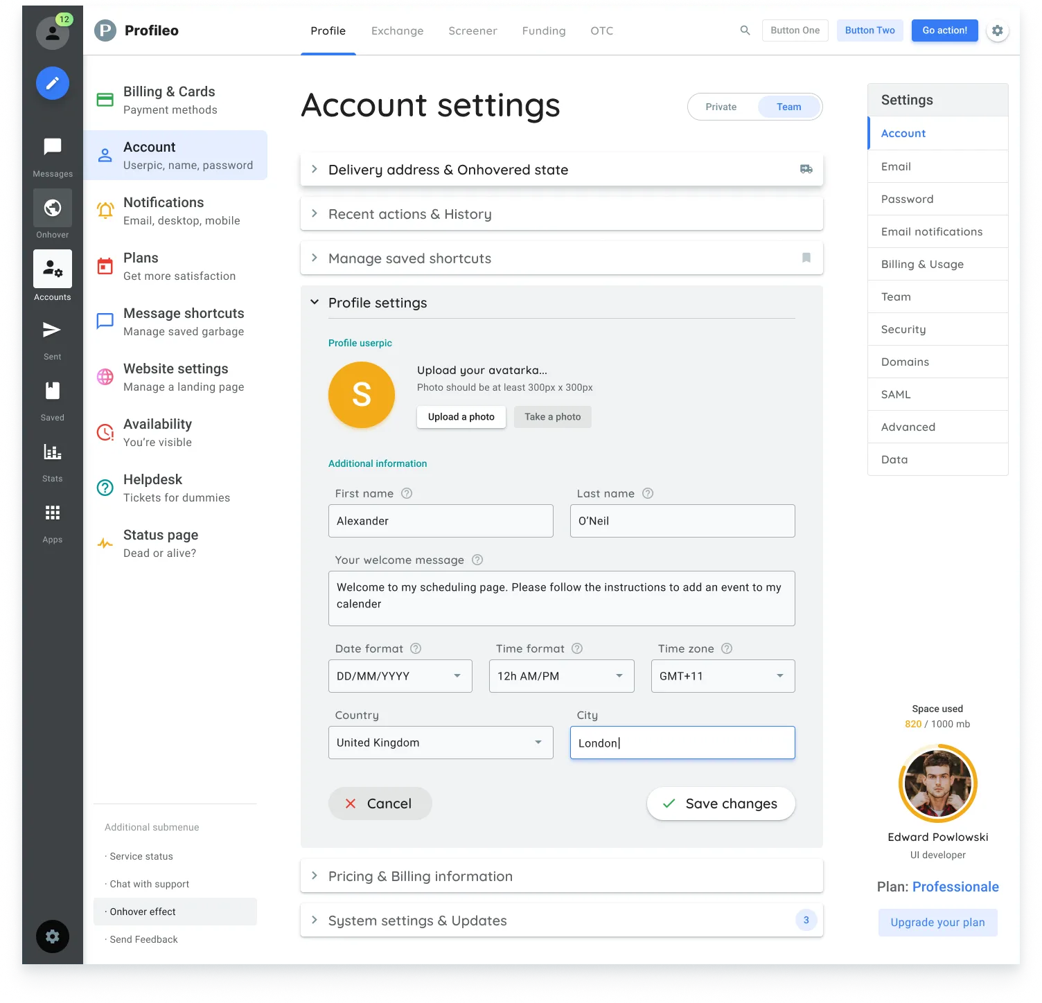 Figma Dashboard UI kit — Material desktop templates for web apps