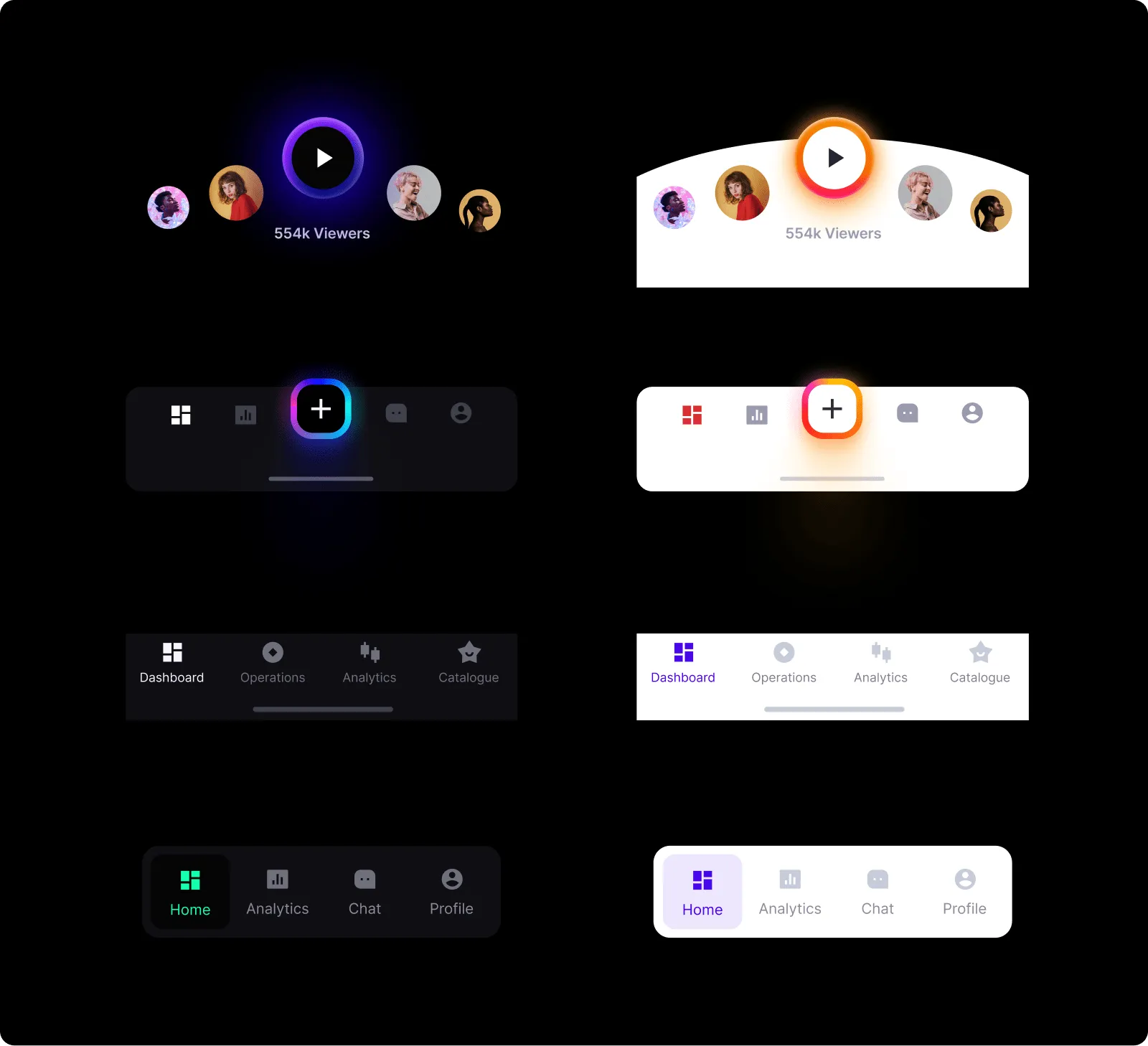 Eclipse UI kit for Figma - desktop & mobile dashboard templates