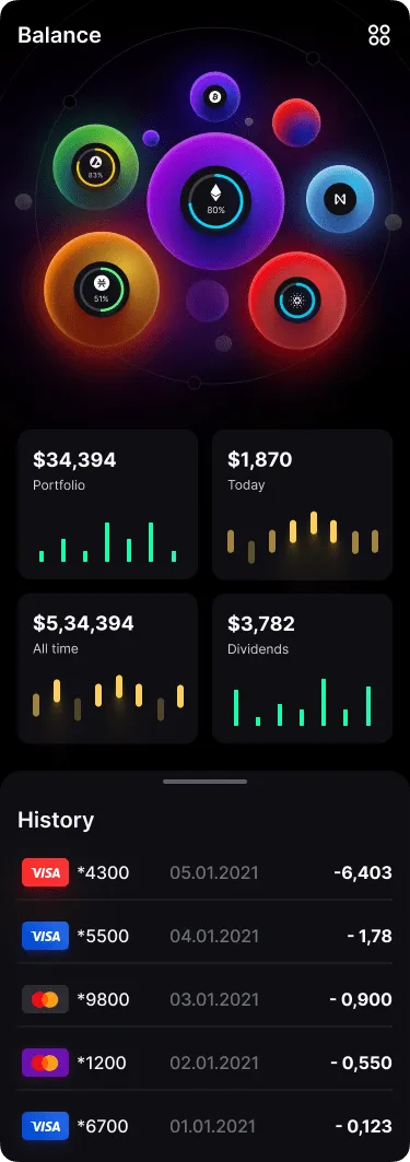 Eclipse UI kit for Figma - desktop & mobile dashboard templates