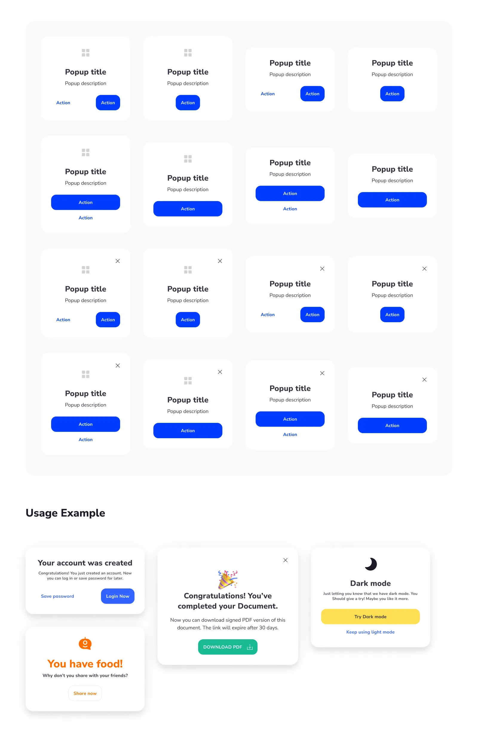 Xela UI kit for Figma & Android Jetpack Compose components