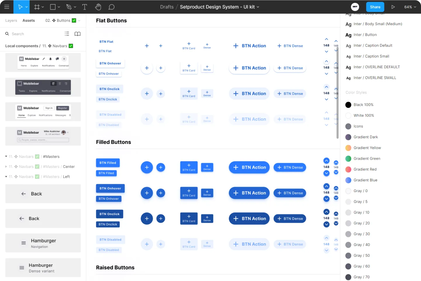Figma React UI kit — Design & code templates for web apps