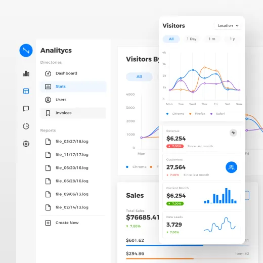 Neolex UI kit - Figma dashboard design system