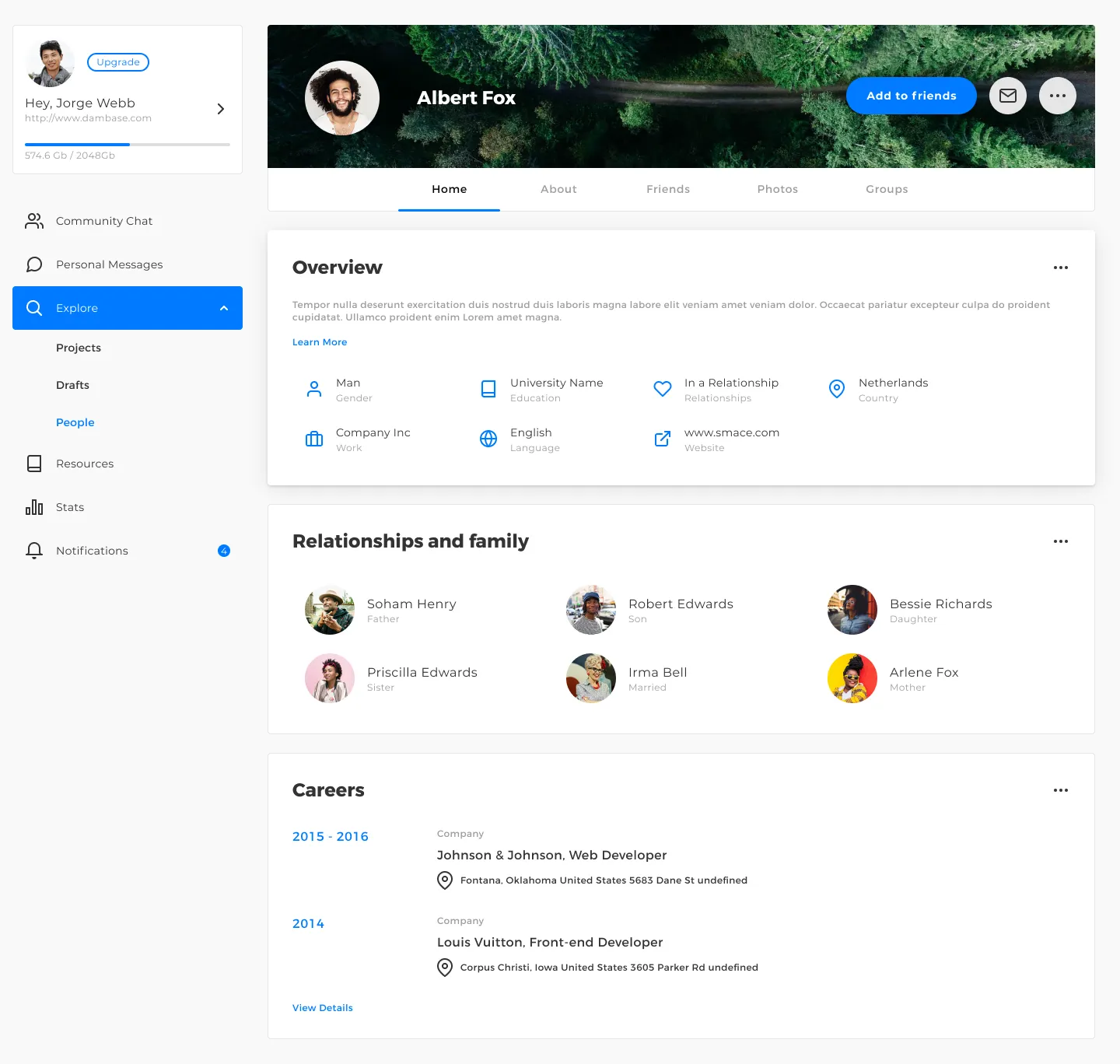 Neolex UI kit - Figma dashboard design system