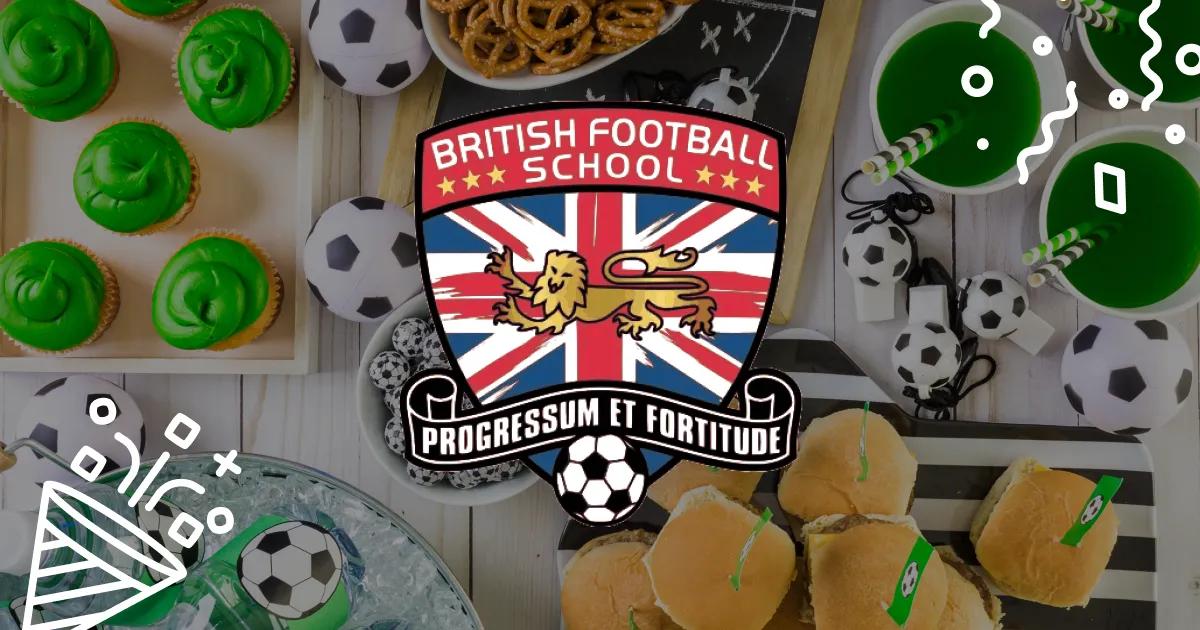 Football-themed Birthday Parties | British Football School