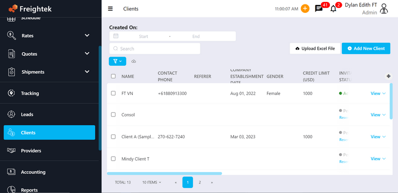 Freightek: Phần Mềm Freight Forwarder | Nền Tảng Doanh Nghiệp Logistics