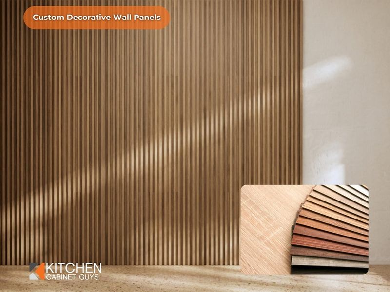 Custom Decorative Wall Panels | Kitchen Cabinet Guys