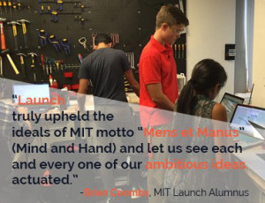 Brian Coombs: Mens et Manus at MIT - Command Post by LaunchX