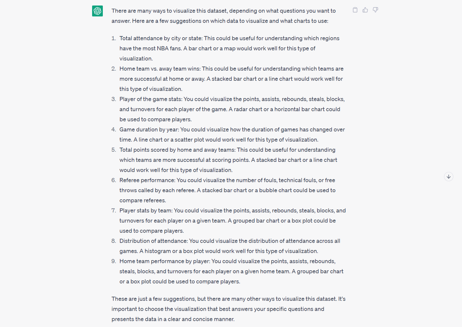 5 Ways to Use ChatGPT for Data Visualization