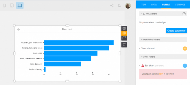 Luzmo Feature - Filter Management