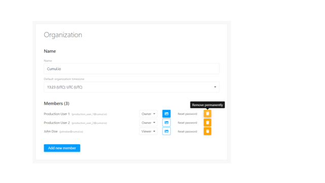 Luzmo Feature - Remove Users