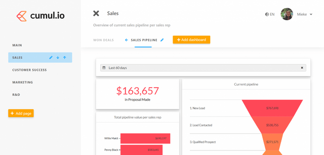 Luzmo Feature - Reporting Portal
