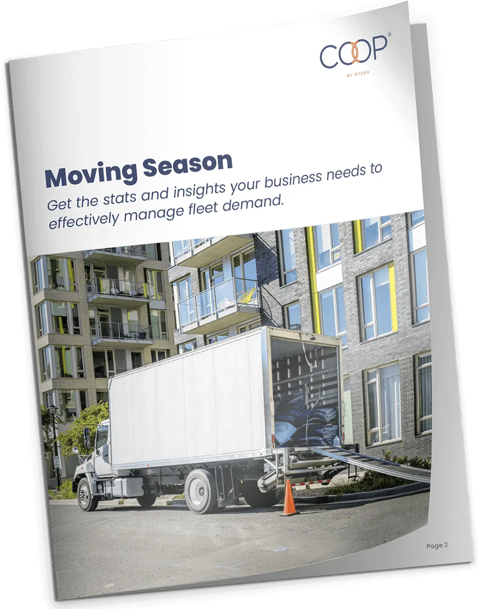 Commercial Vehicles & Moving Season | COOP by Ryder