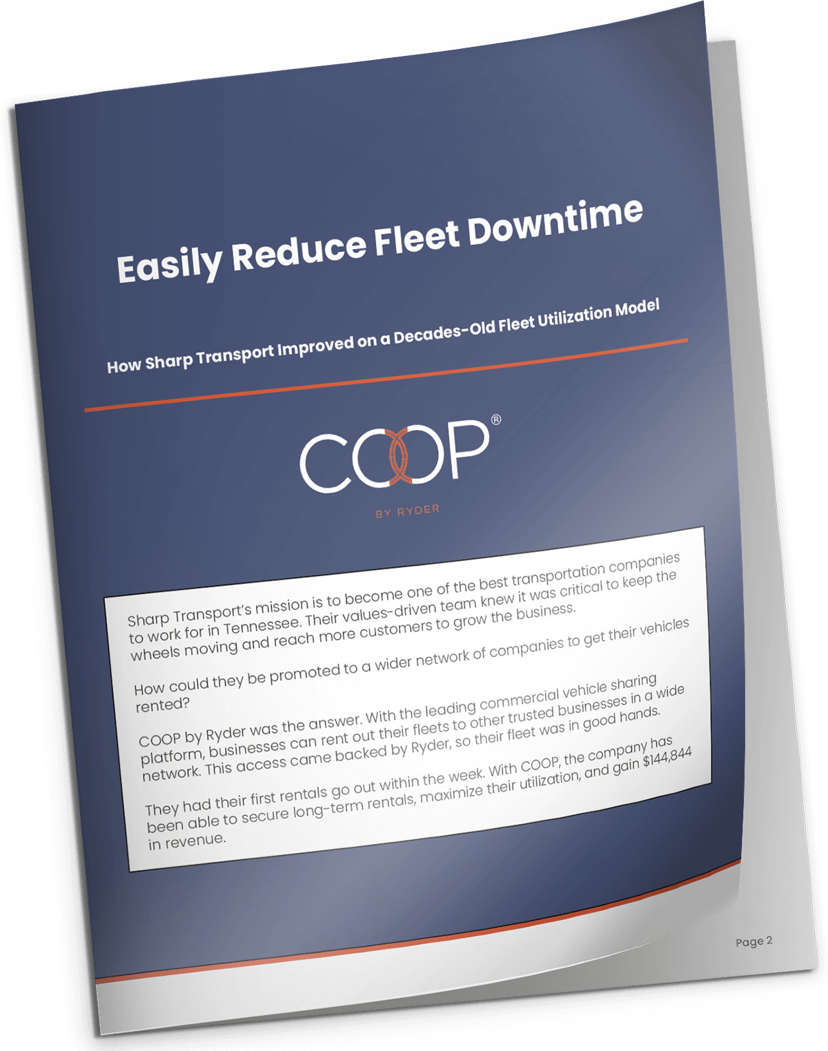 Sharp Transport, Inc. Case Study | COOP by Ryder