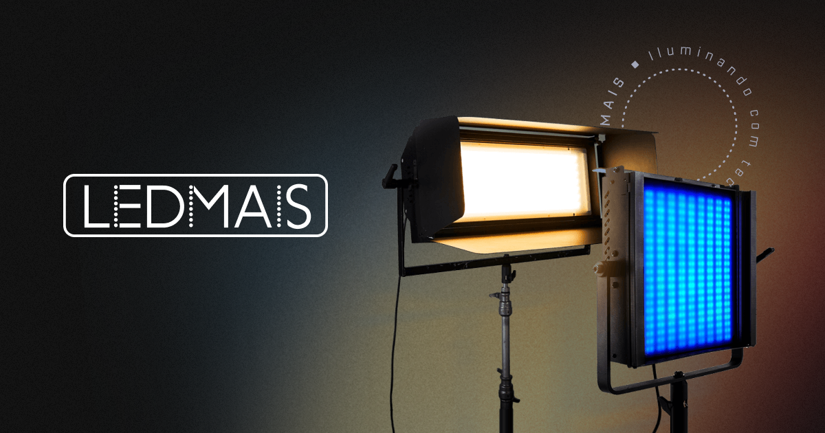 Iluminação de LED profissional para cinema e TV | LEDMAIS