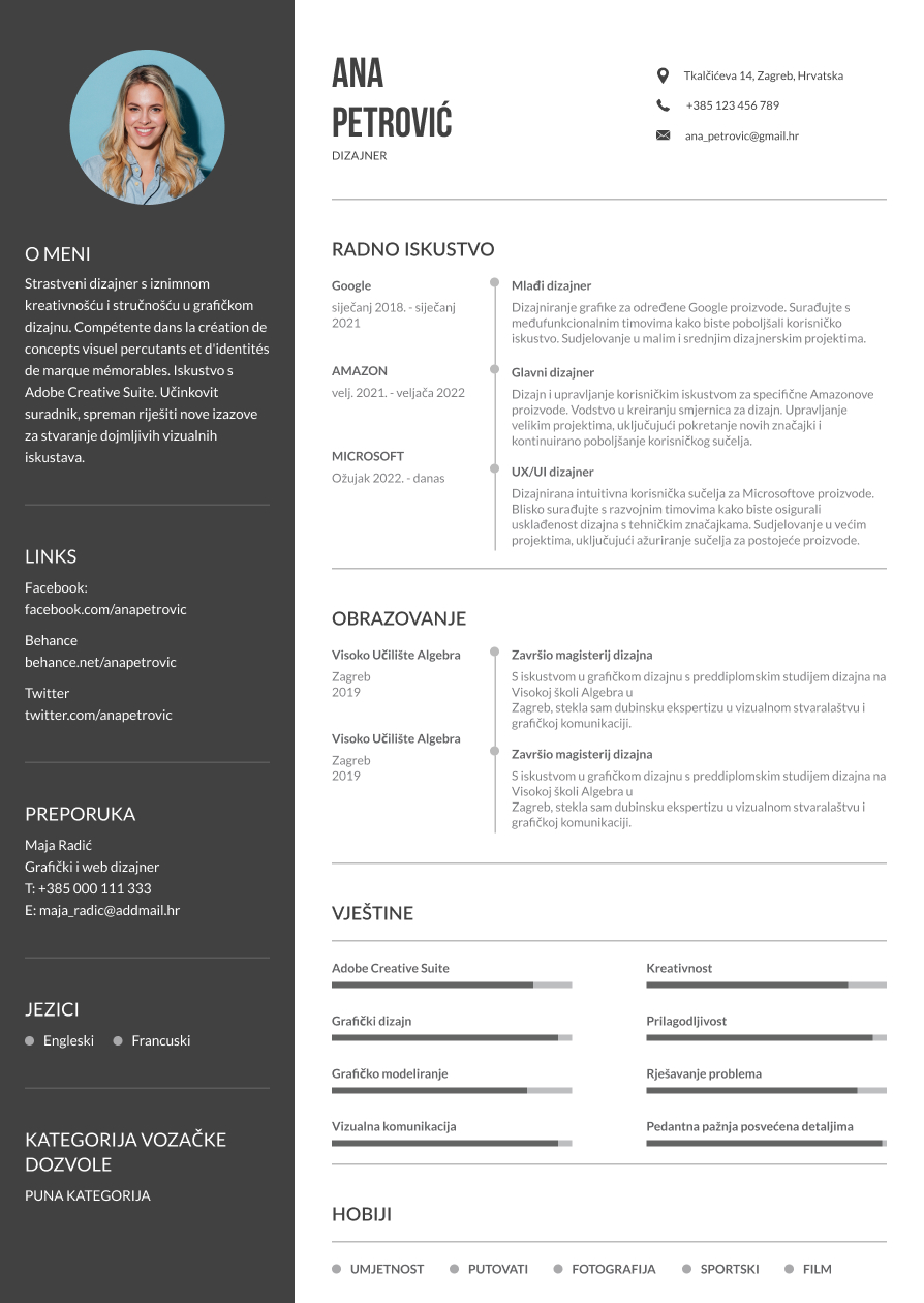 Guia Prático para Elaborar um Currículo em Croata: Modelos e Dicas