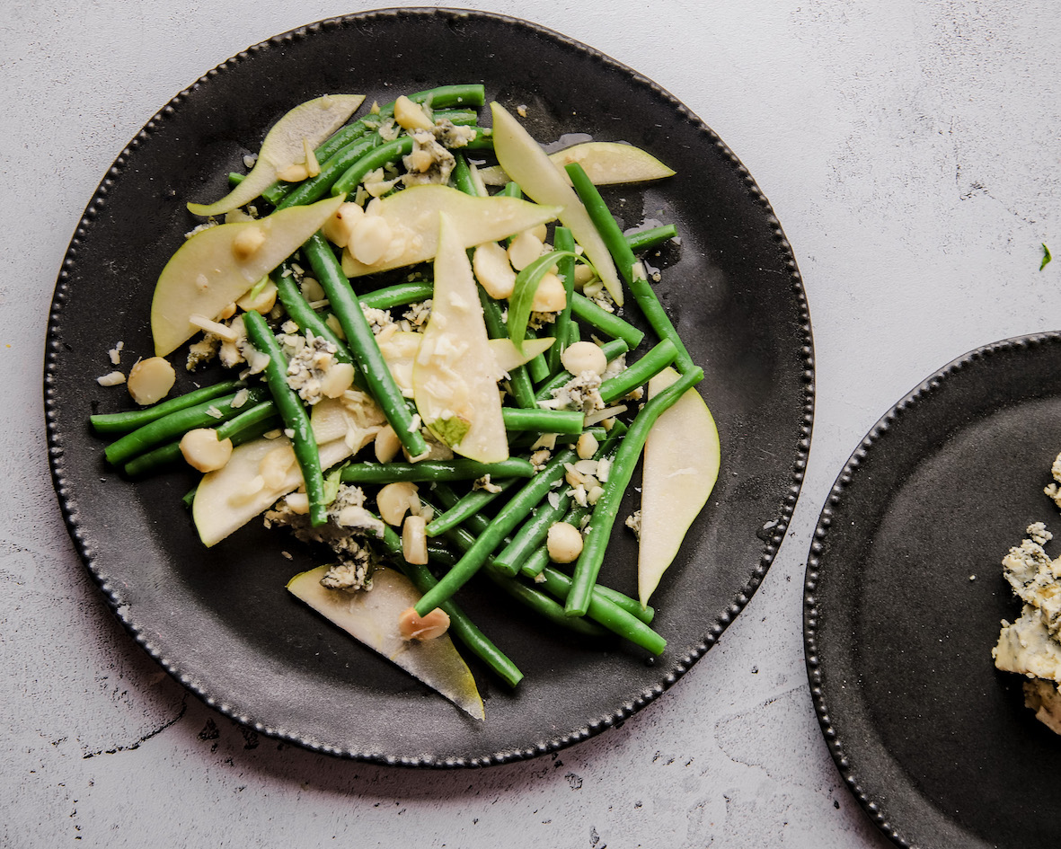 Green Bean & Pear Salad | Wonky Box Recipe
