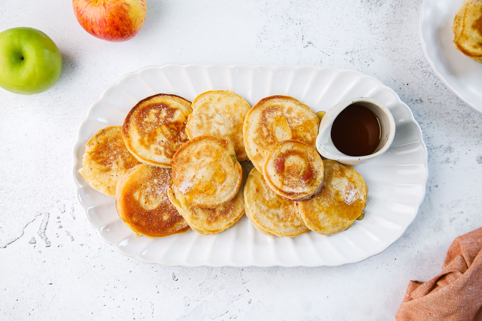 Battered Apple Pancakes | Wonky Box Recipe