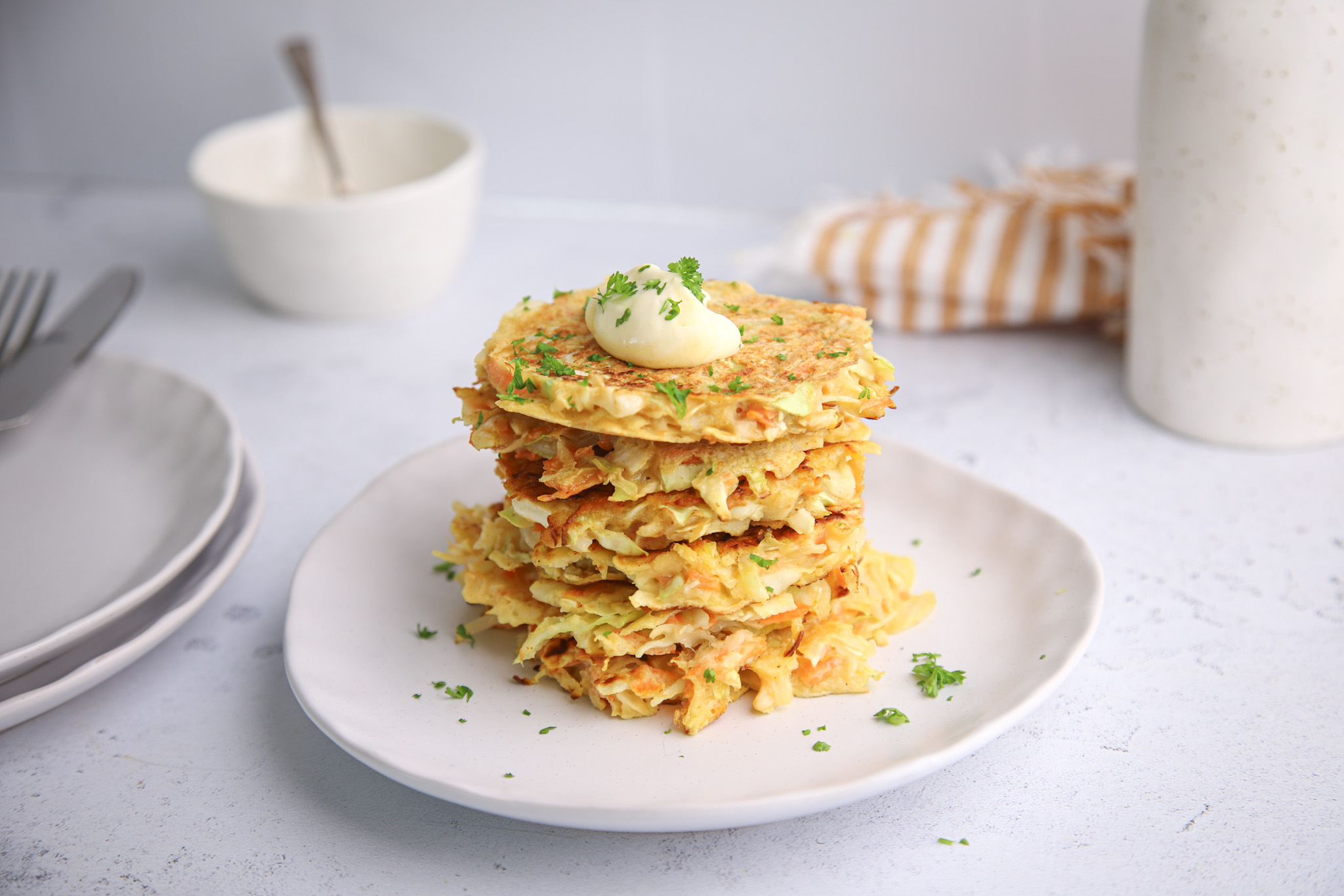 Cabbage Fritters | Wonky Box Recipe