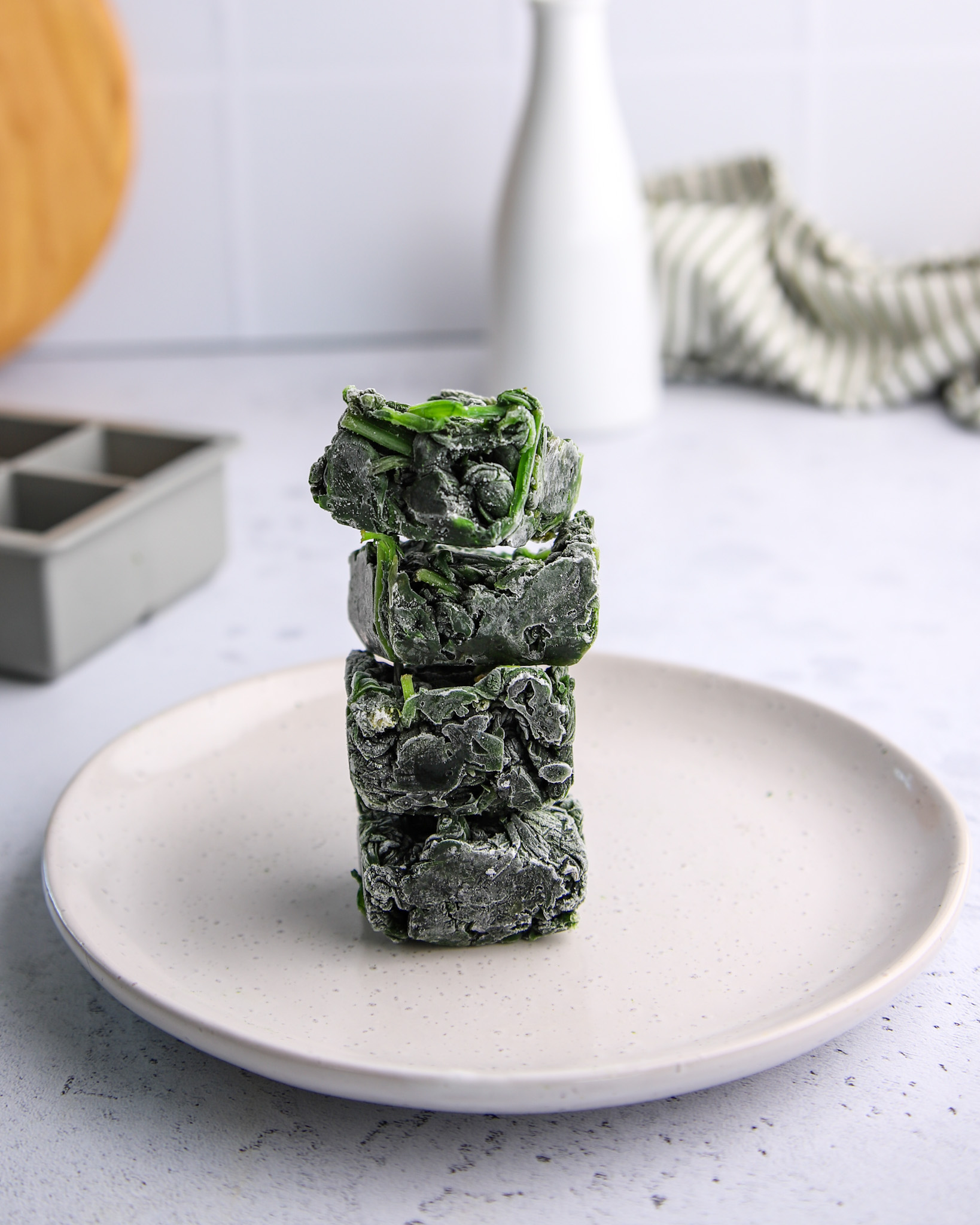 Frozen Spinach Cubes | Wonky Box Recipe