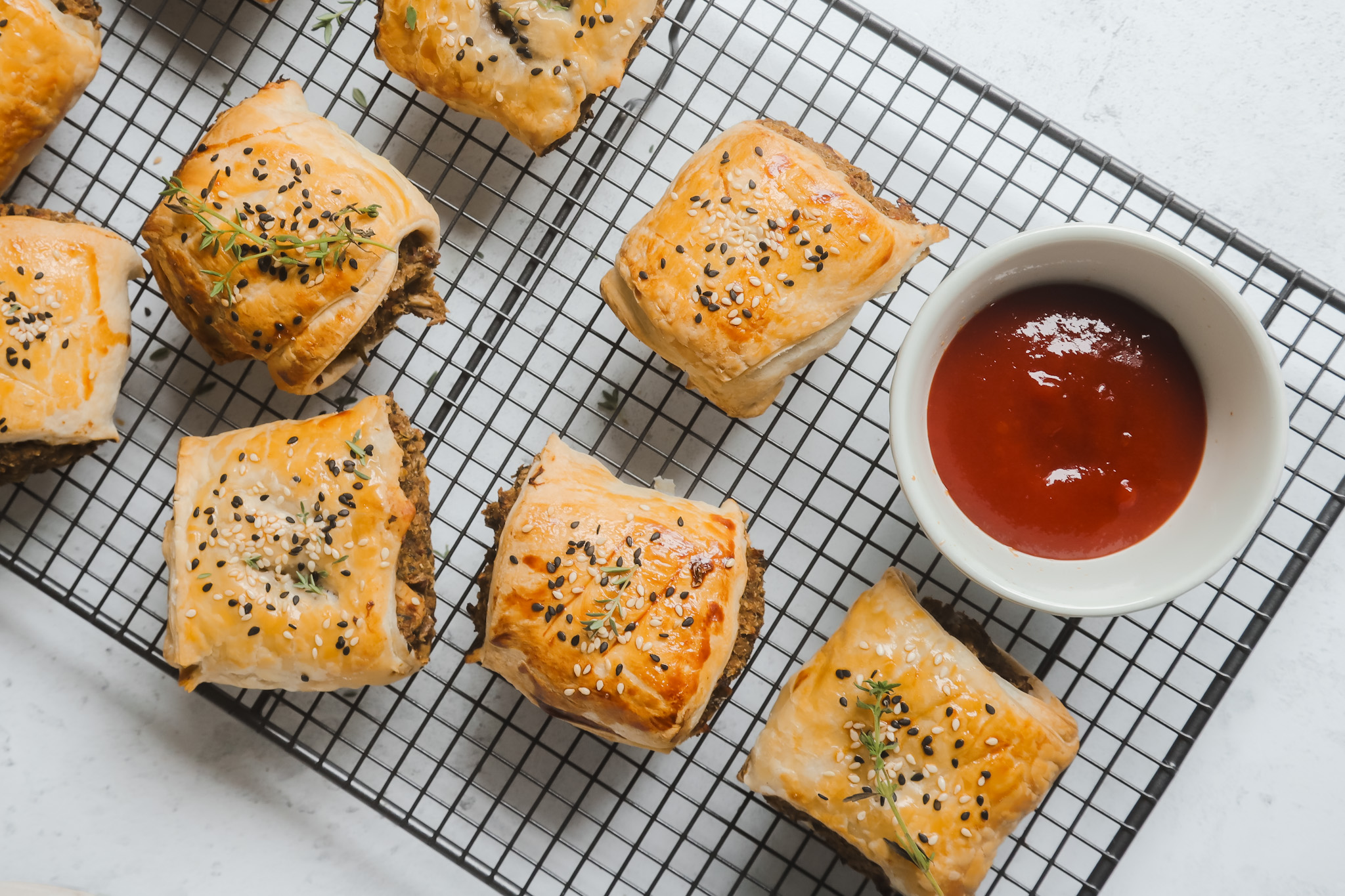 Vegetarian Sausage Rolls | Wonky Box Recipe