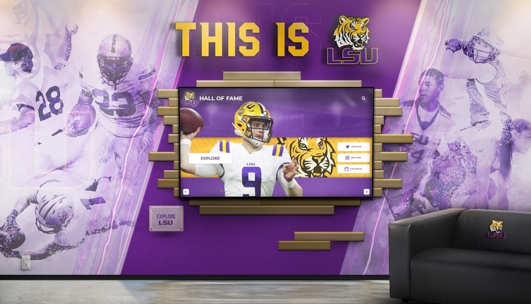 Digital Wall of Fame Touchscreen