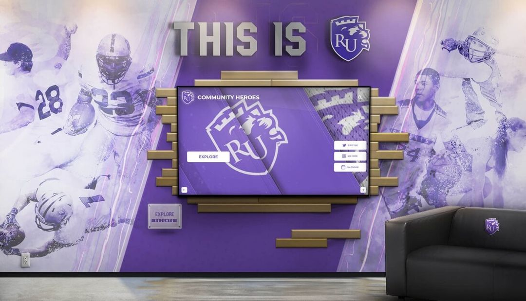 Digital Wall of Fame Touchscreen