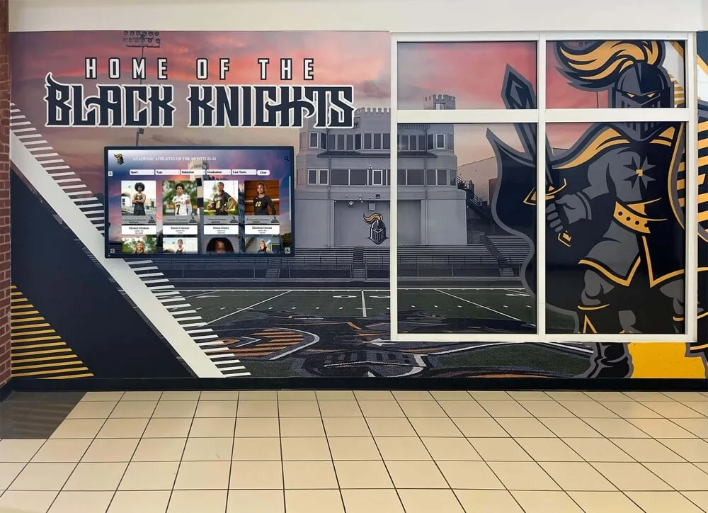 Digital Wall of Fame Touchscreen