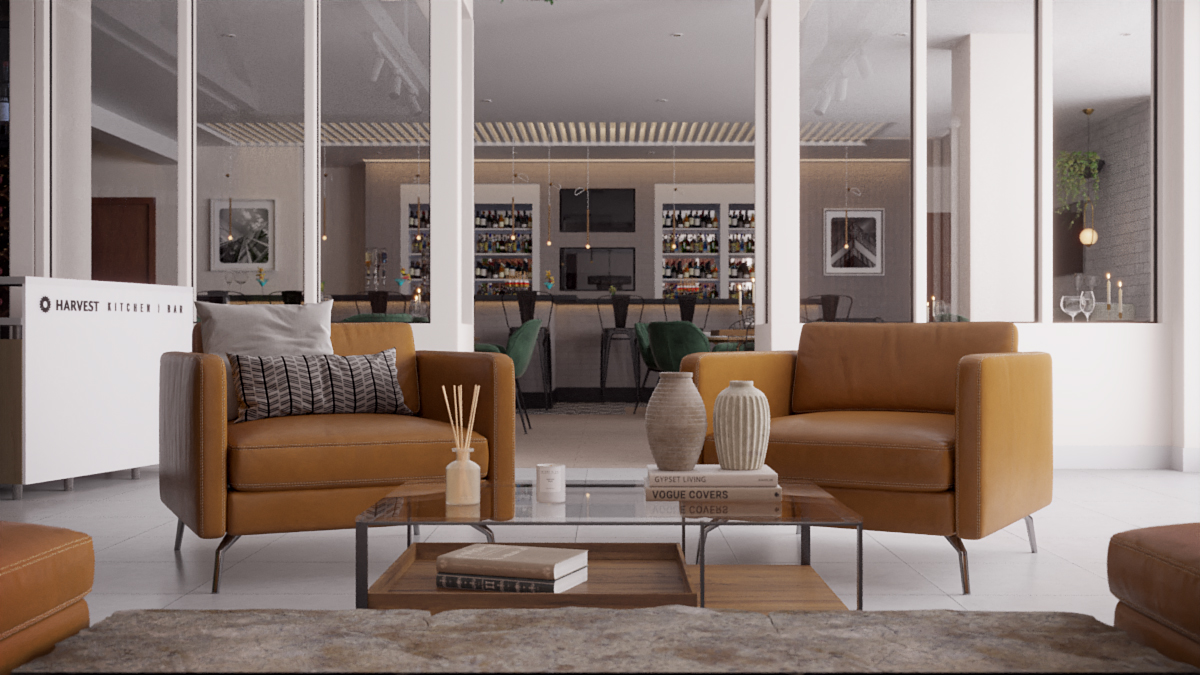 Hyatt Hotel Dining Room | Hardt Studio Interior Design