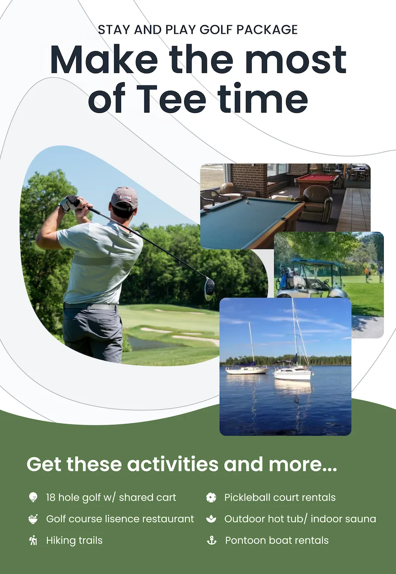 Stay and play golf package