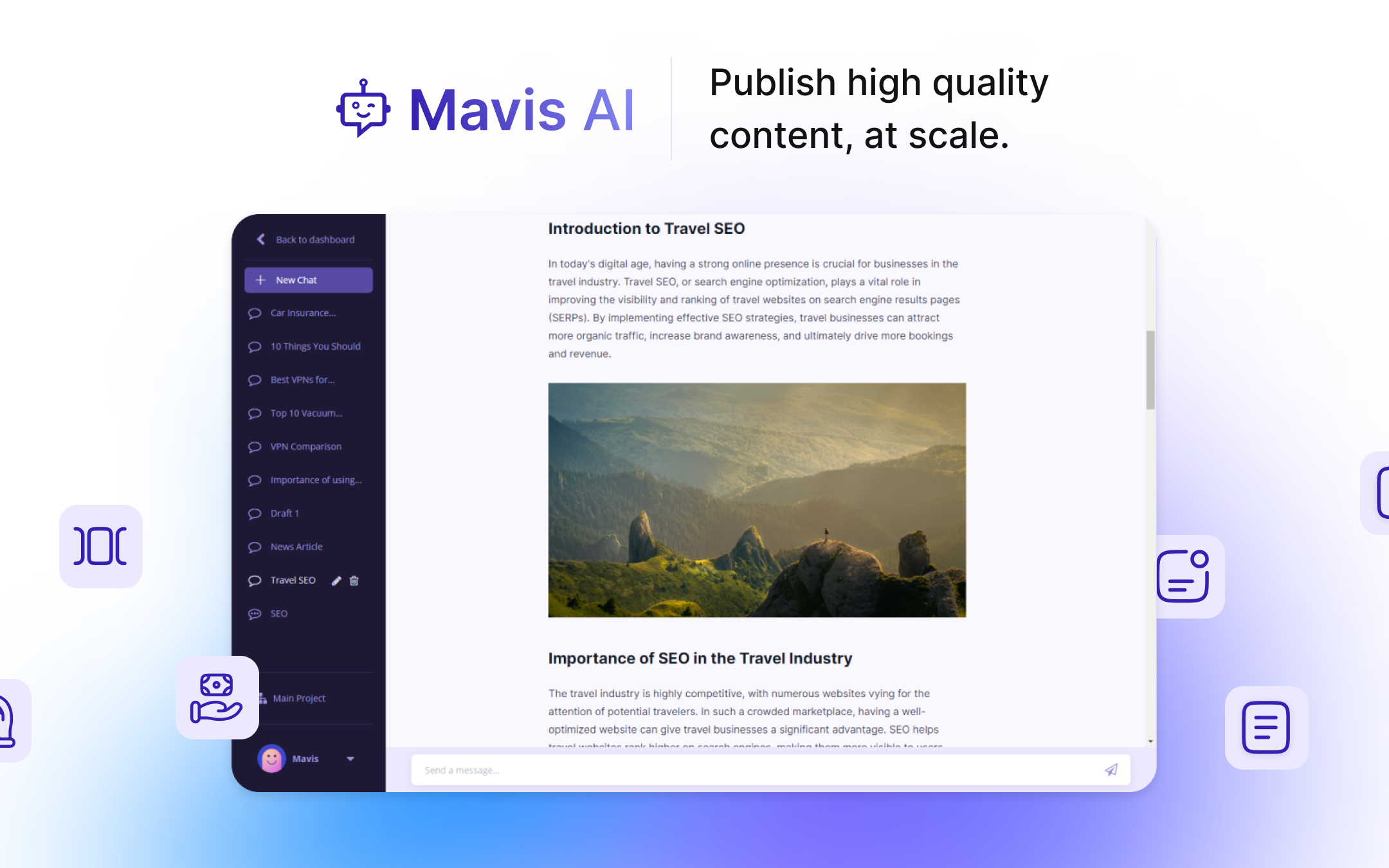 Mavis AI - Enterprise AI For Publishers, Affiliates & Marketing Teams