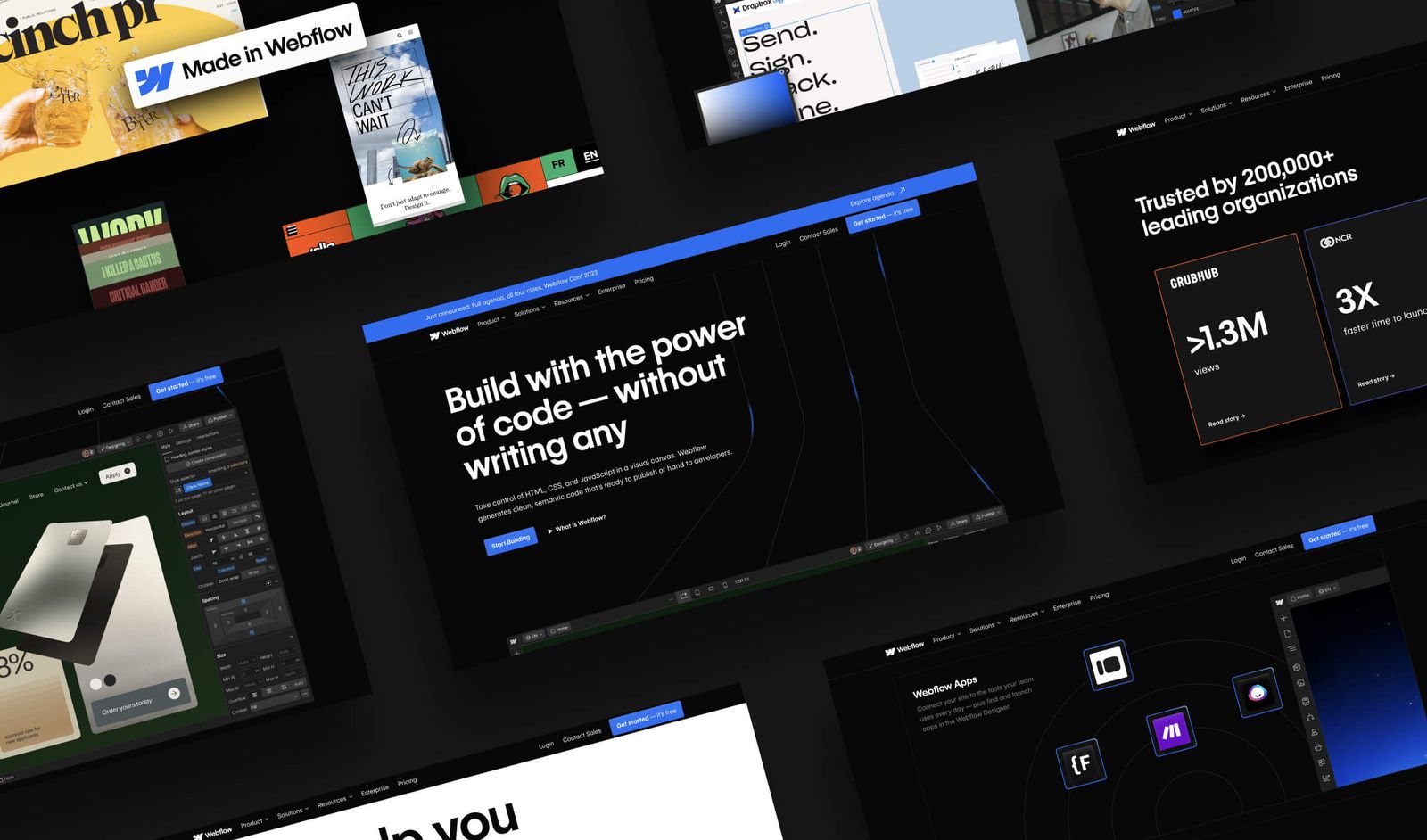 Webflow.com, a homepage revamp | OFF+BRAND.
