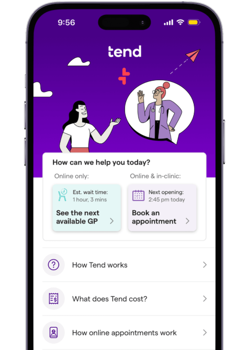 How Tend works | Online & clinic appointments, prescriptions & more...