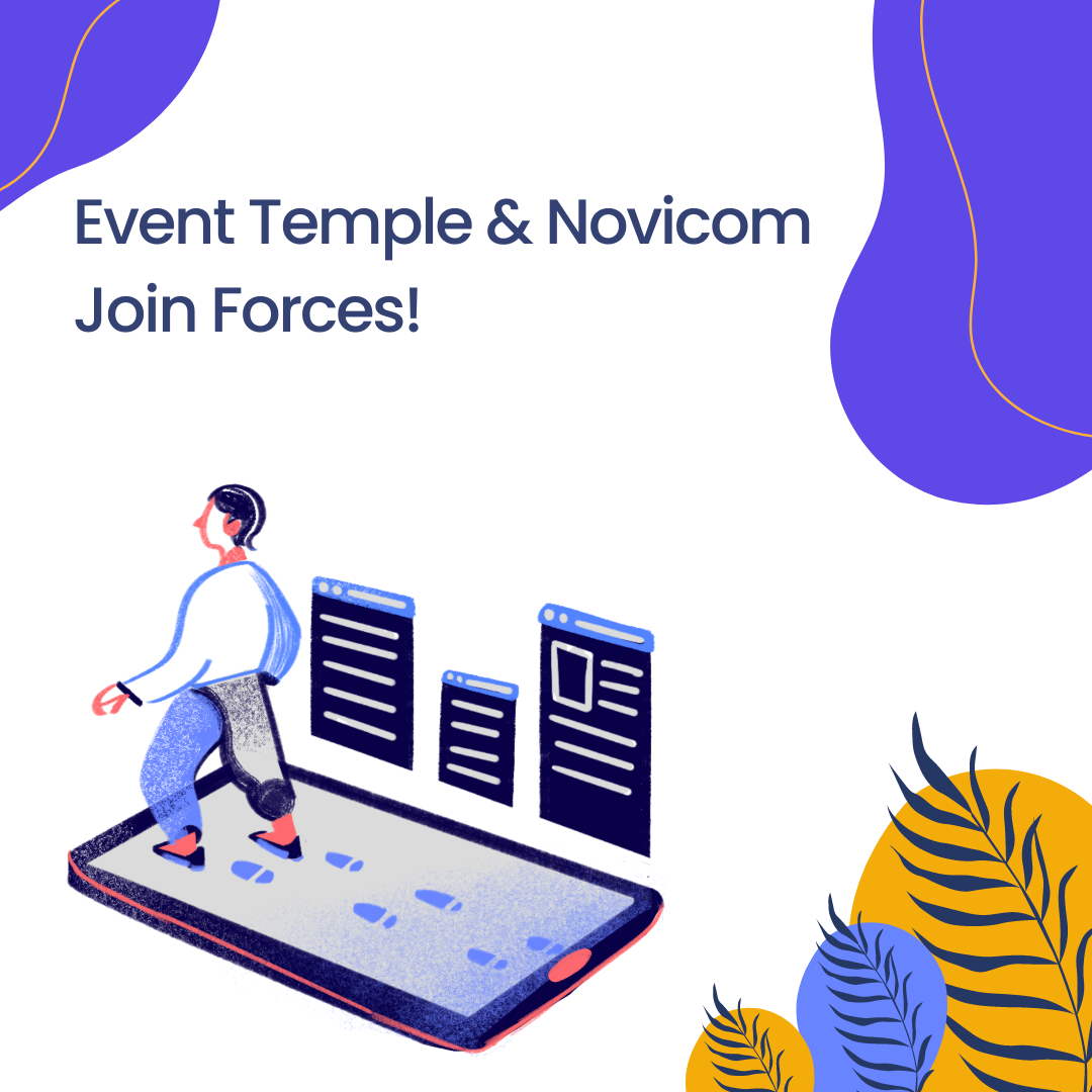 Event Temple and Novicom Partner To Offer More Innovative Ways of Communication - Event Temple