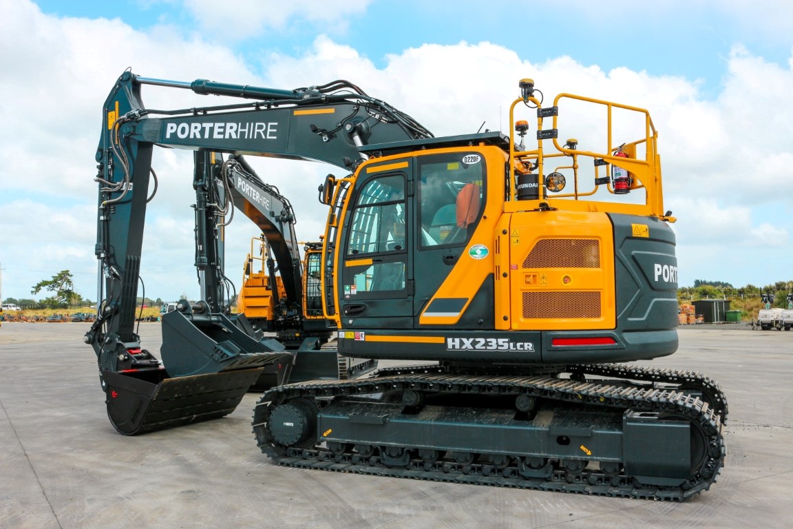Hire Excavators | Porter Hire