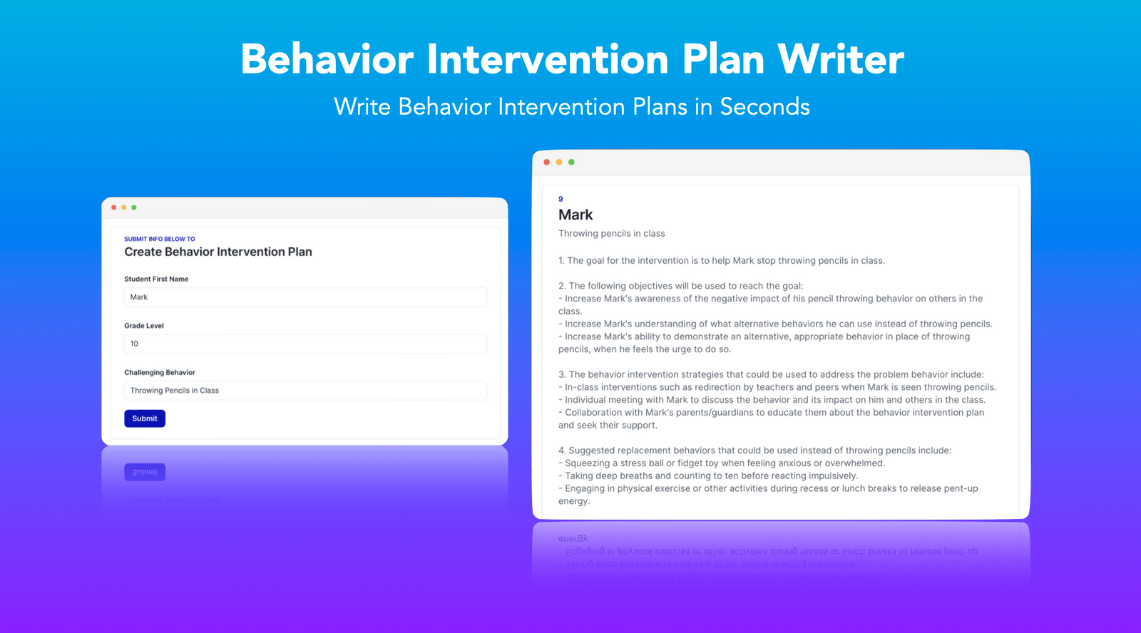 IEP CoPilot: AI-Driven IEP Writing for Goals, BIPs & Interventions