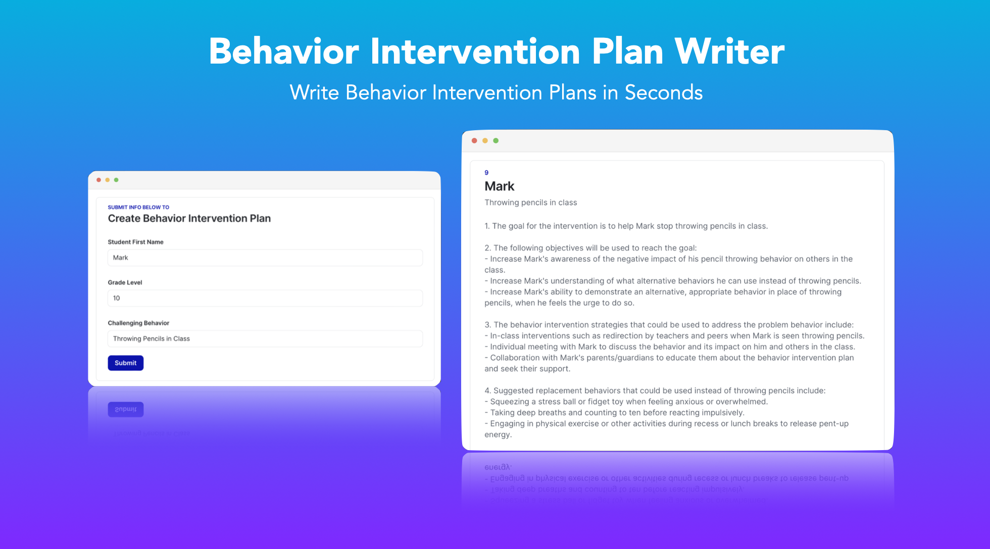 IEP CoPilot: AI-Driven IEP Writing for Goals, BIPs & Interventions