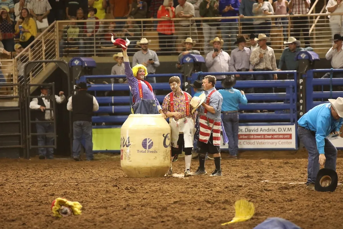 Rodeo Clowns: The Role Behind the Makeup and Barrel