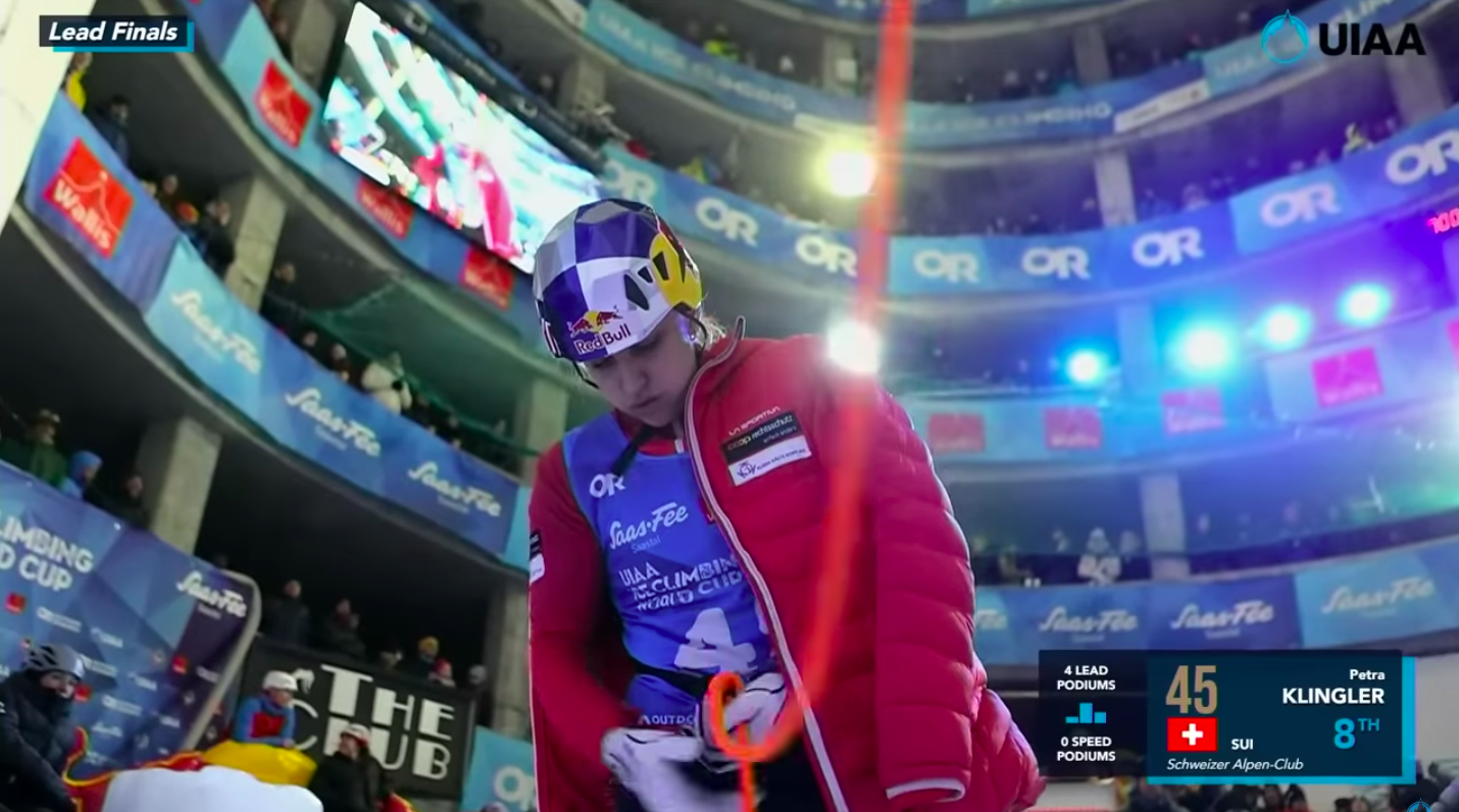 Singular.live Customer Story | UIAA Ice Climbing World Cup
